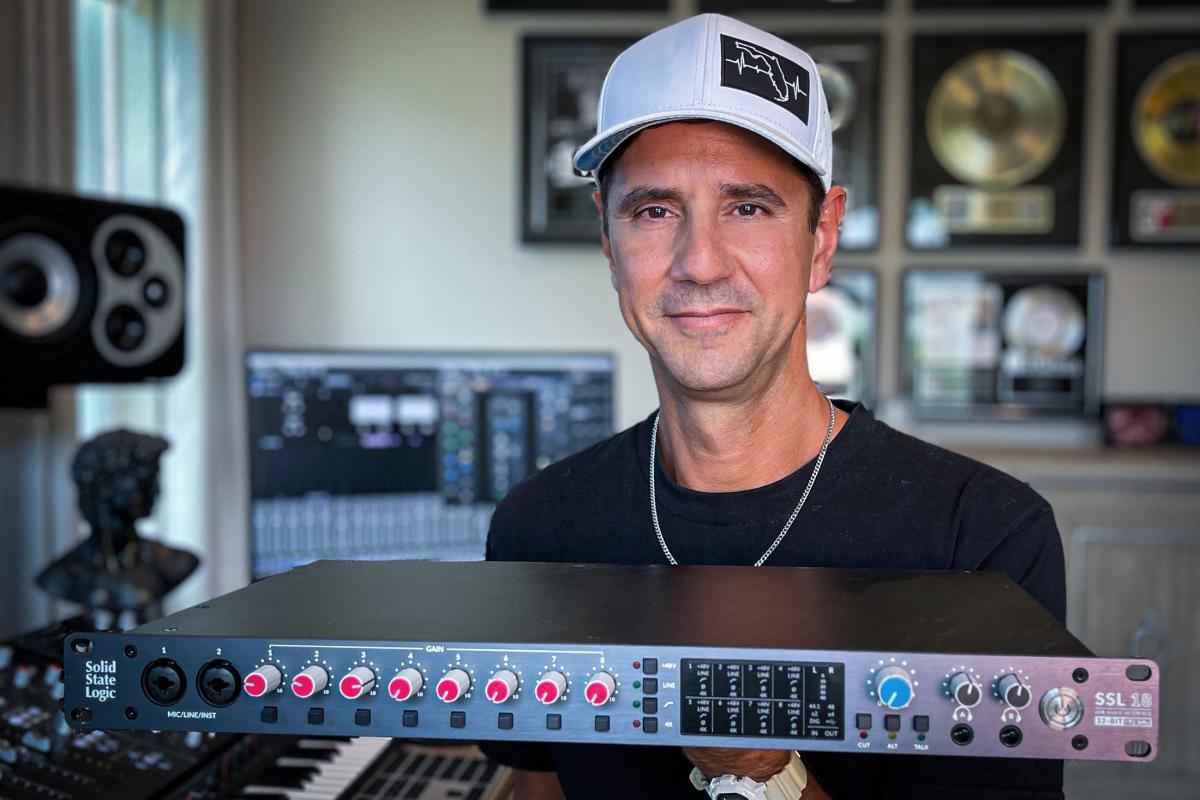 Top Producer & Artist Developer Sal Oliveri Brings SSL Performance to His Studio Adding SSL 18 ...
